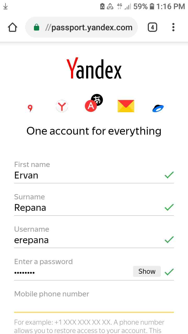 Cara membuat email yandex mudah banget - omevan.com