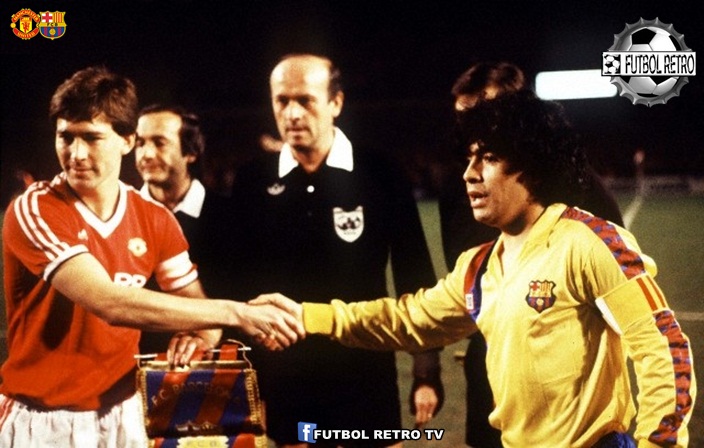 FUTBOL RETRO Banco de Imagenes: Maradona FC Barcelona