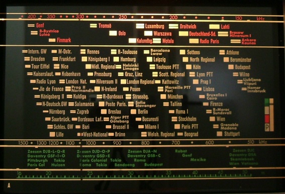 Ron's Radio Corner : Radio scale