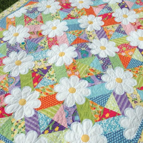 How to Make Quilt Patchwork on Flowers