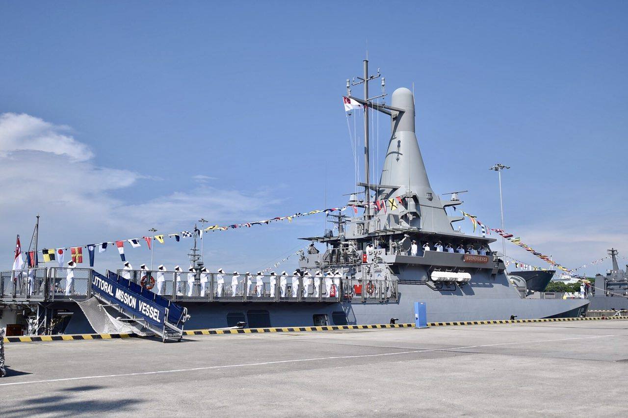 AAG_th บันทึกประจำวัน: สิงคโปร์ประจำการเรือ Littoral Mission Vessel ลำ ...