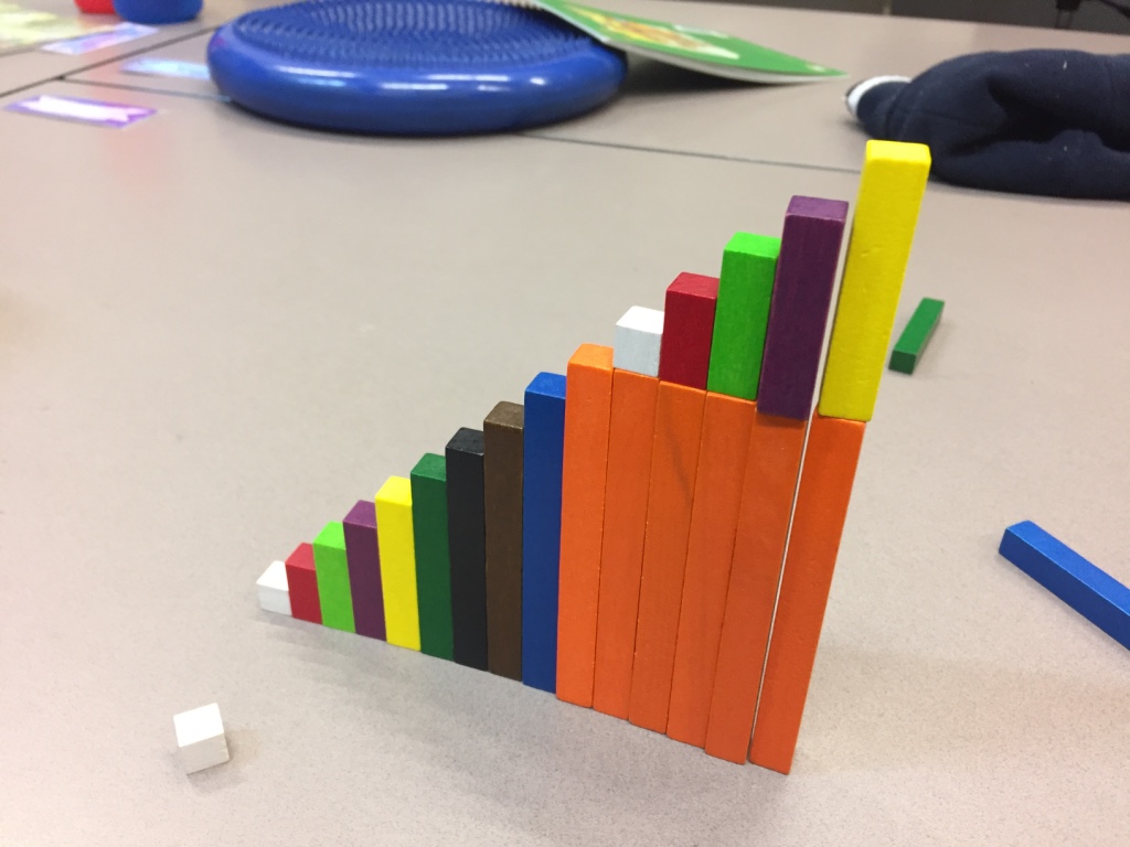 Authentic Inquiry Maths: Build a staircase pattern