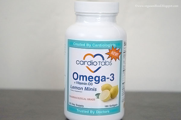 Omega-3 Lemon Minis + Vitamin D3 - Vegas and Food