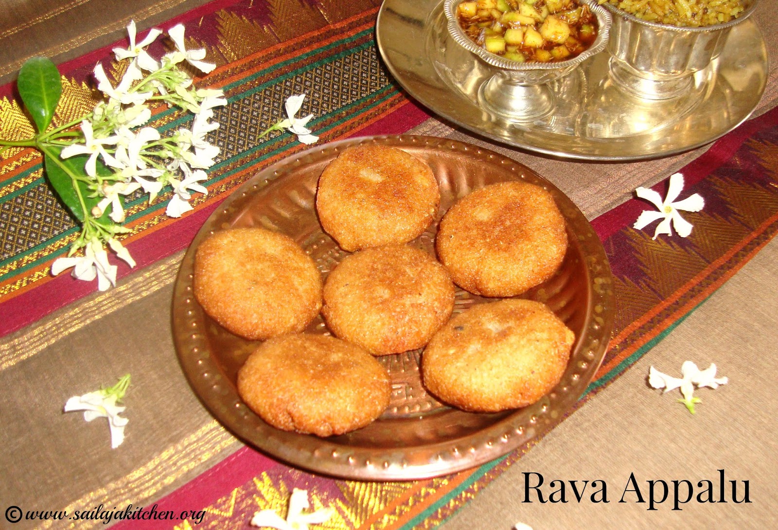 Sailaja Kitchen...A site for all food lovers!: Rava Appalu Recipe ...