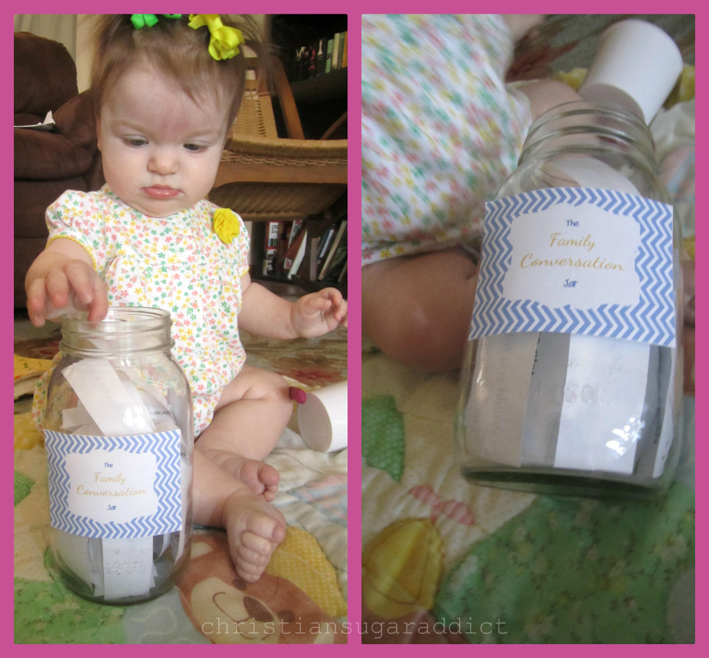Christian Sugar Addict: Family Conversation Jar