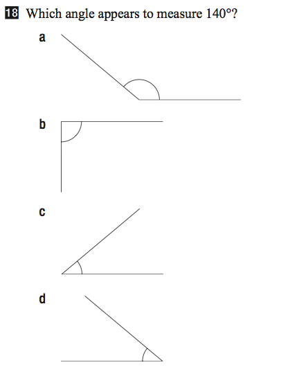 Grade 6 Math and EQAO: 2009-2010 (Geometry - angles)