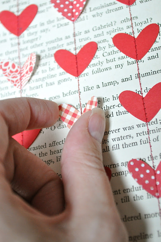 framed hearts valentine decor {tutorial} | Little Birdie Secrets