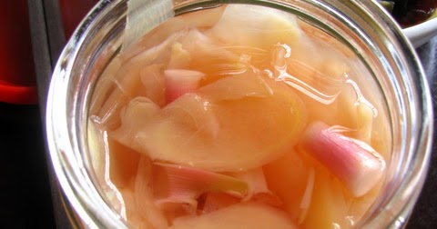 Homemade Pickled Ginger 自制腌酸姜