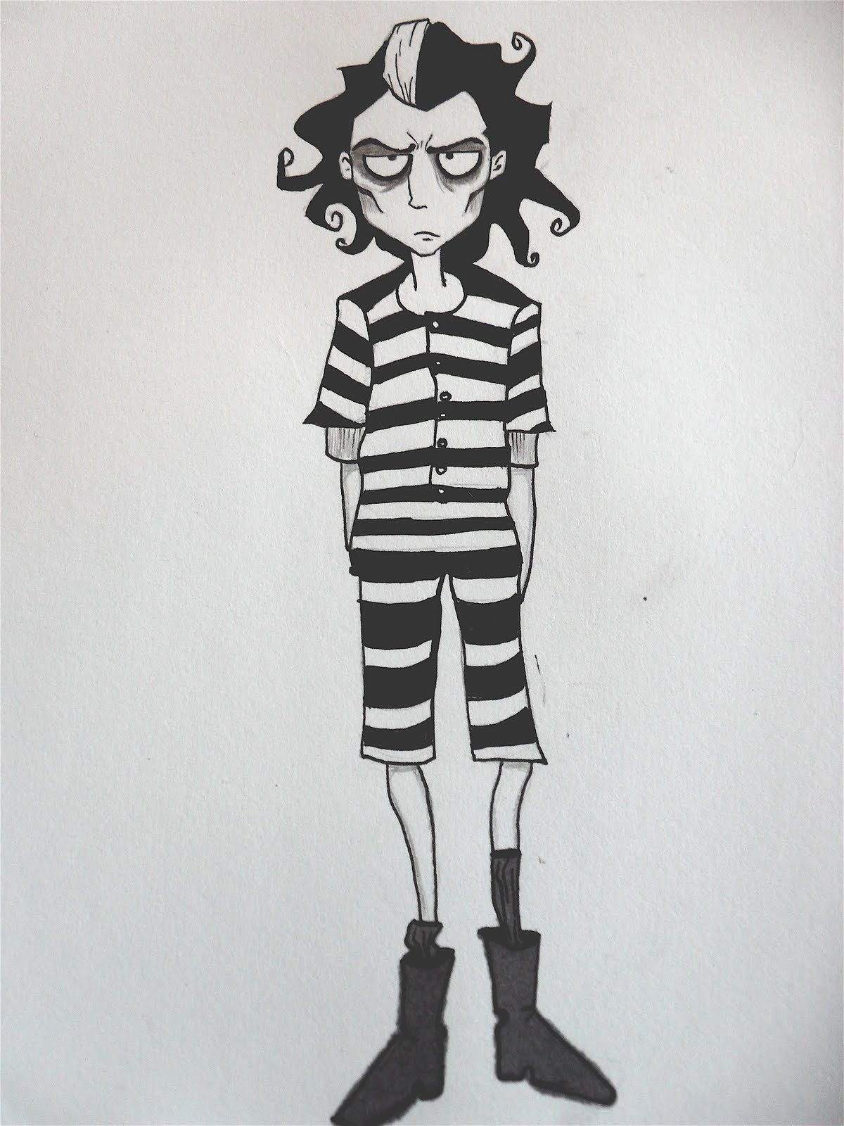 Perfectionist With A Pencil: Tim Burton Fan Art