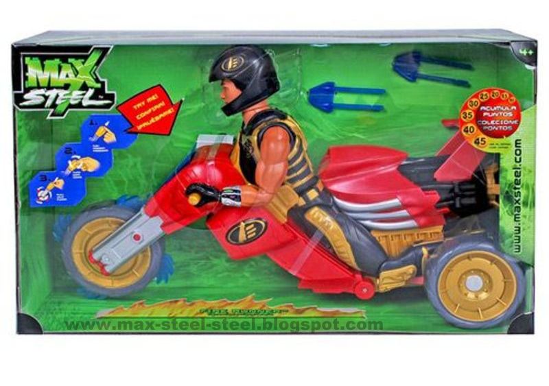 Max Steel Fanáticos: Línea Max Steel 2008 Completa