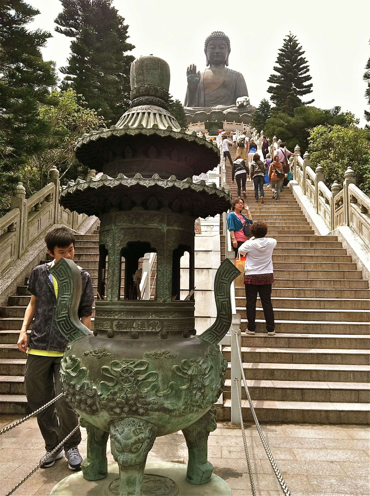 Things to Ponder: Rick's Roadshow: Hong Kong: Visit to the Giant Buddha