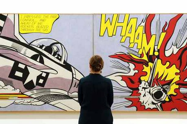 ARTimus Prime: 5th- BAM! Onomatopoeia and Roy Lichtenstein