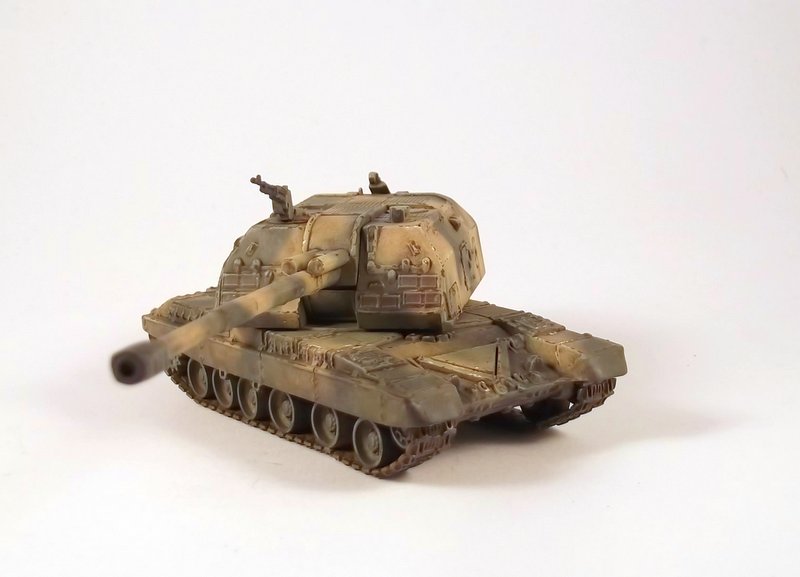 Gulumik Military Models: 2S19 MSTA 1/72 Ruskije Tanki diecast repainted ...