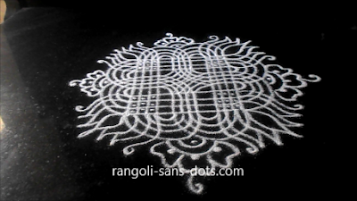 Andhra muggulu designs step by step