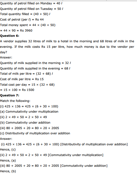 NCERT Text Book Solutions Ncert Solutins For Class 6th Maths Chapter NCERT Text Book Solutions Ncert Solutins For Class 6th Maths Chapter