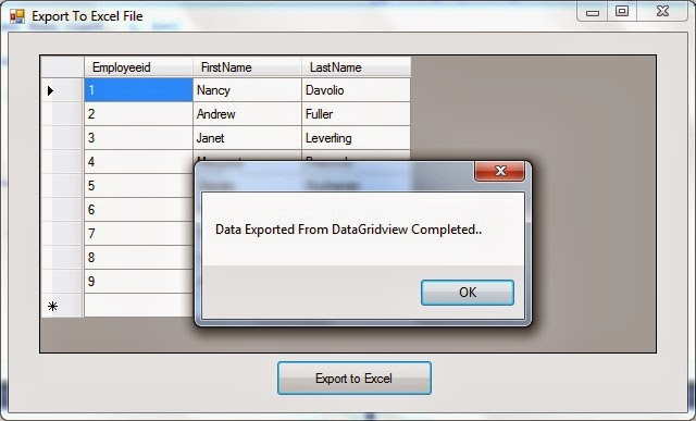 How To Export Datagridview To Excel File In C Logic 13974 Hot Sex Picture