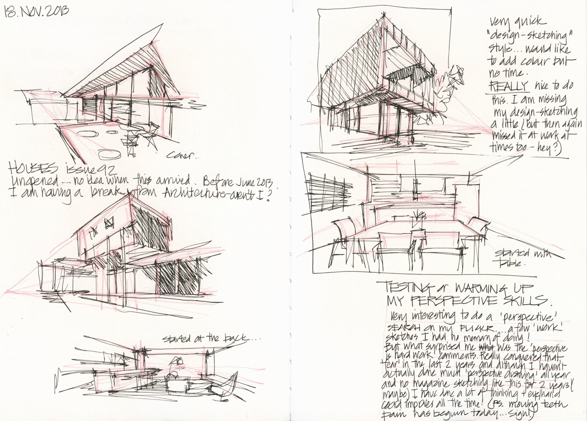 Sketching Architecture: Perspective 'scribbles'
