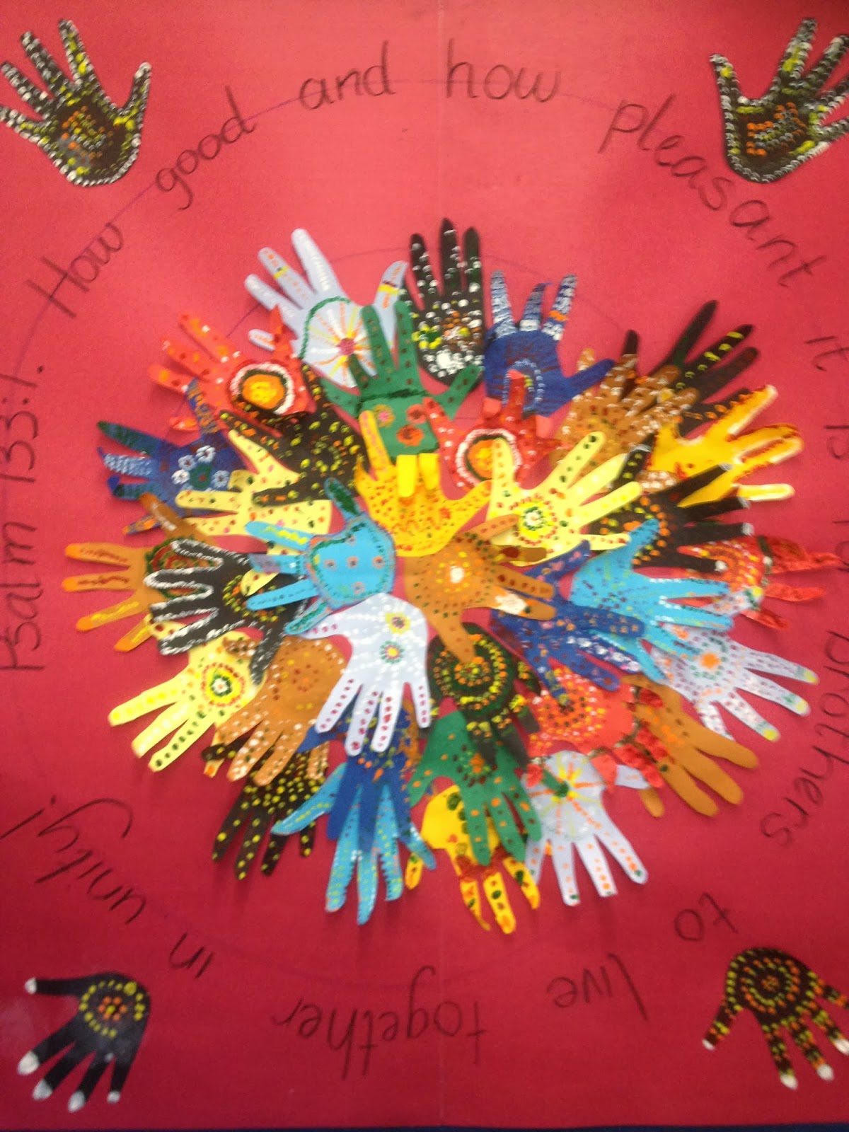 Amazing Art by students from JBCCS: Reconciliation Celebration