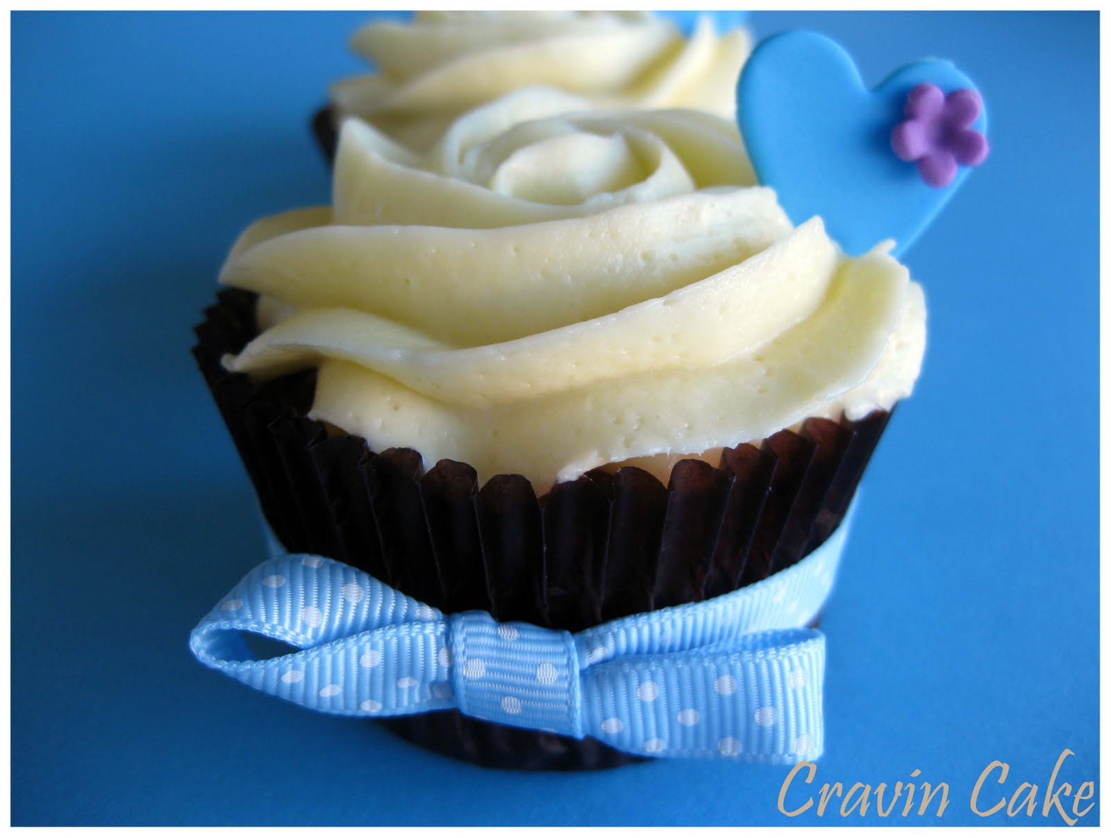Cravin Cake: Pretty In Blue Cupcakes