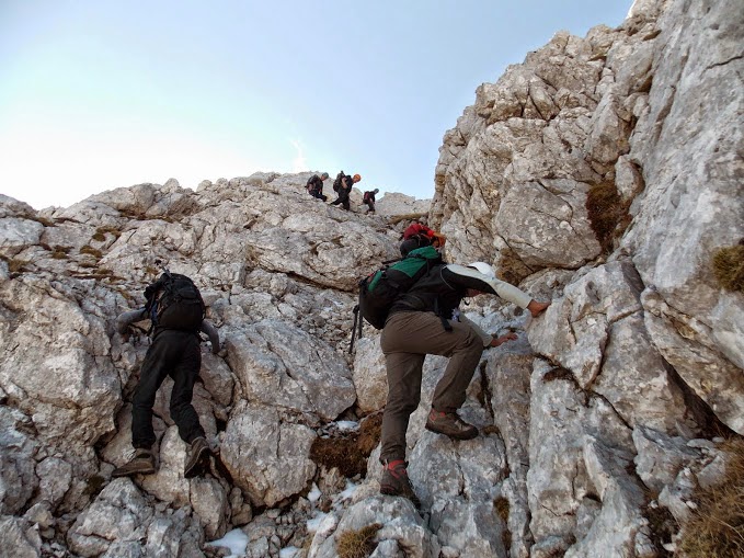 Voluharski potopisi: Vernar, Tosc, Veliki Draški vrh, 2.11.2014