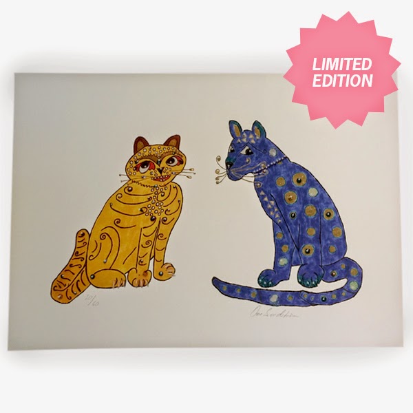 ABBAFanatic: ABBA Limited Edition POP Cats Lithographs