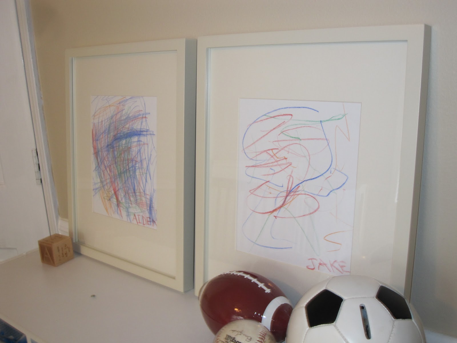 Kid's Scribble Art & Easy Letters - Erin Spain