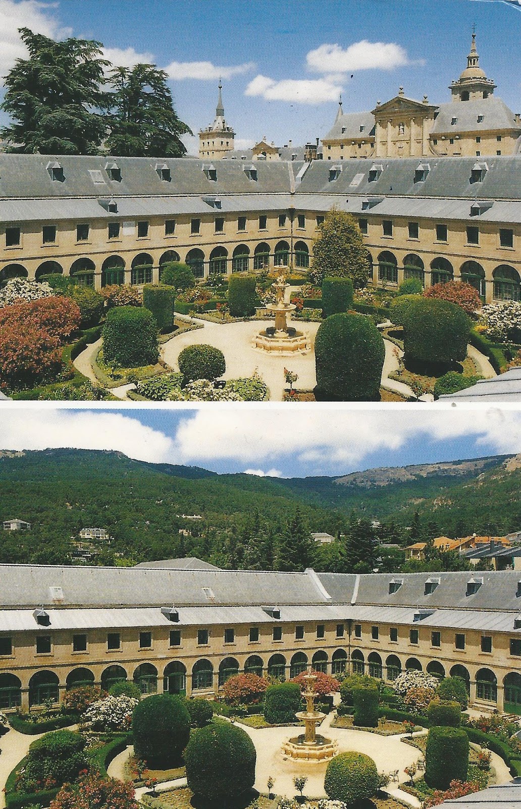 A Journey of Postcards: The Escorial | Spain