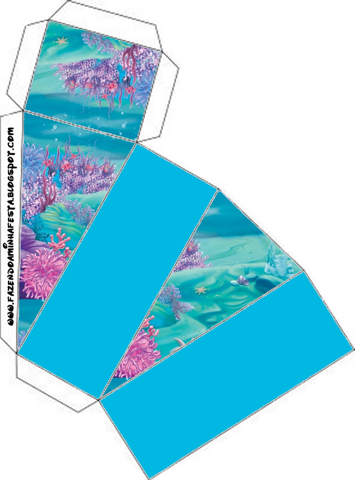 Under the Sea: Free Printable Boxes. - Oh My Fiesta! in english