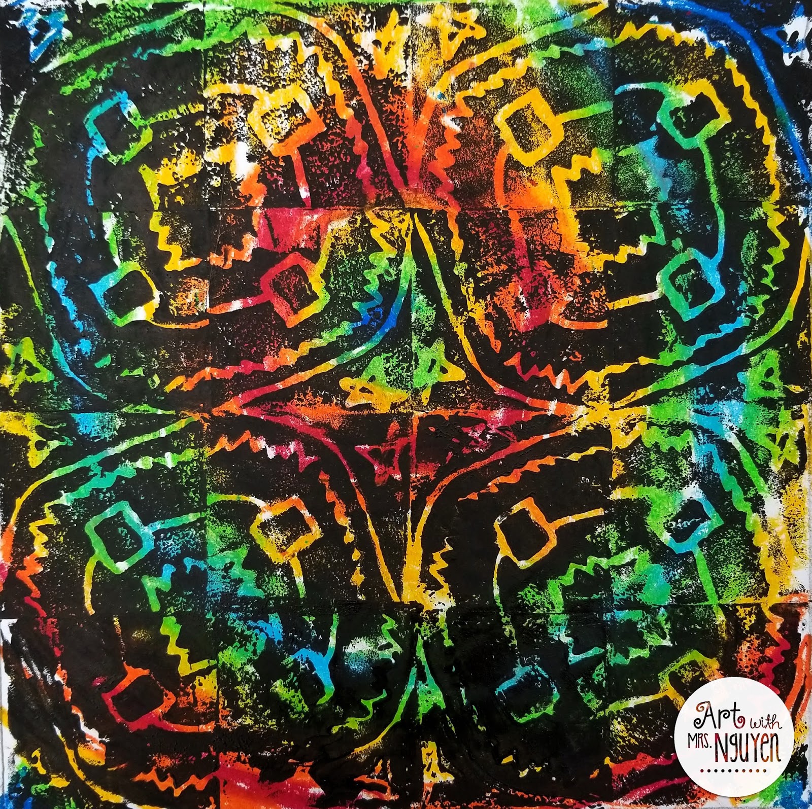 Radial Printmaking (4th) | Art with Mrs. Nguyen