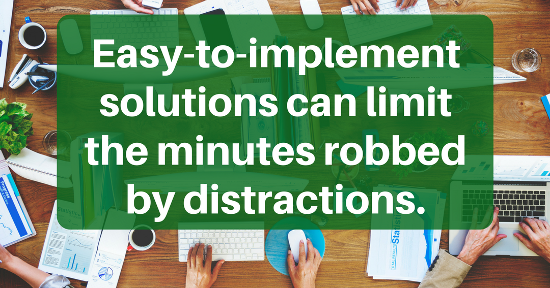Tips To Organize For Success: Limit Distractions