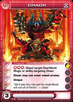 Chaotic TCG: Underworlders: Rough and Ready