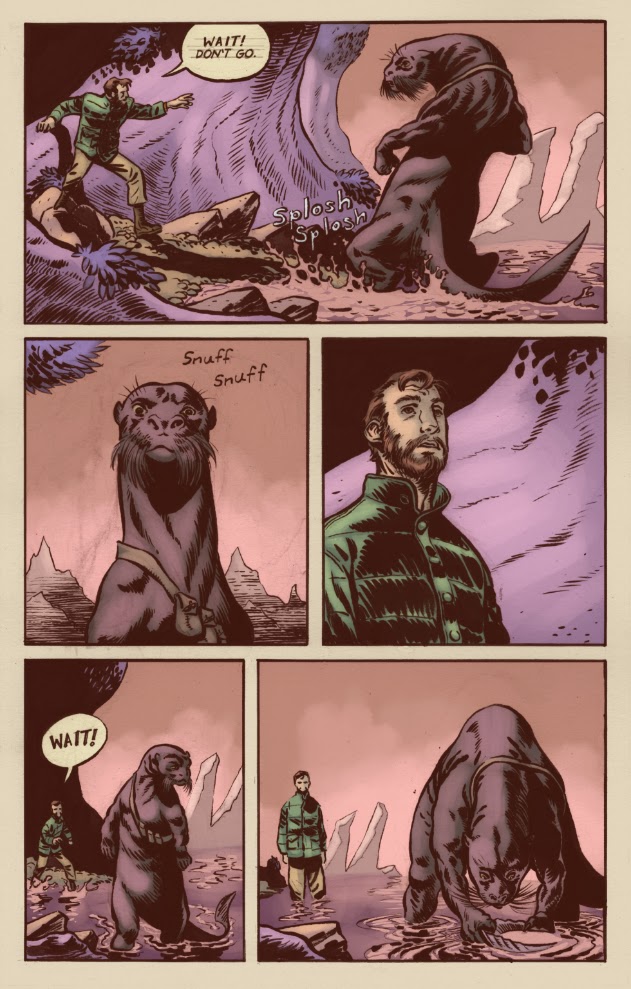 Out of the Silent Planet comic