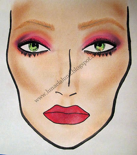 LunaeLaLuna: 3º Face Chart