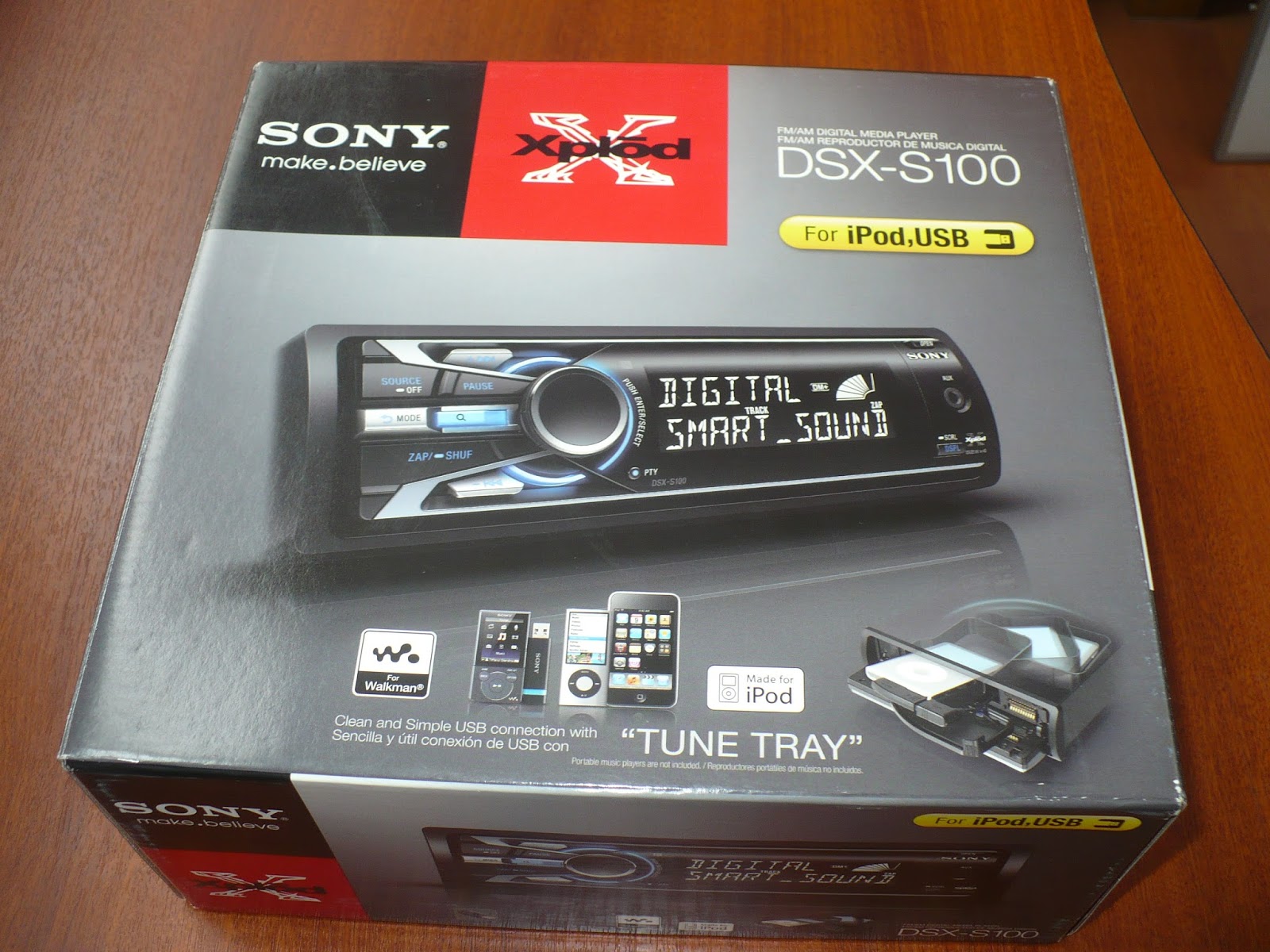 Todo Ventas: Auto Radio Sony Xplot Modelo Dsx-s100 Para Ipod Y Usb