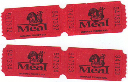 Grandma Slump: I've Got Free Meal Tickets For You!