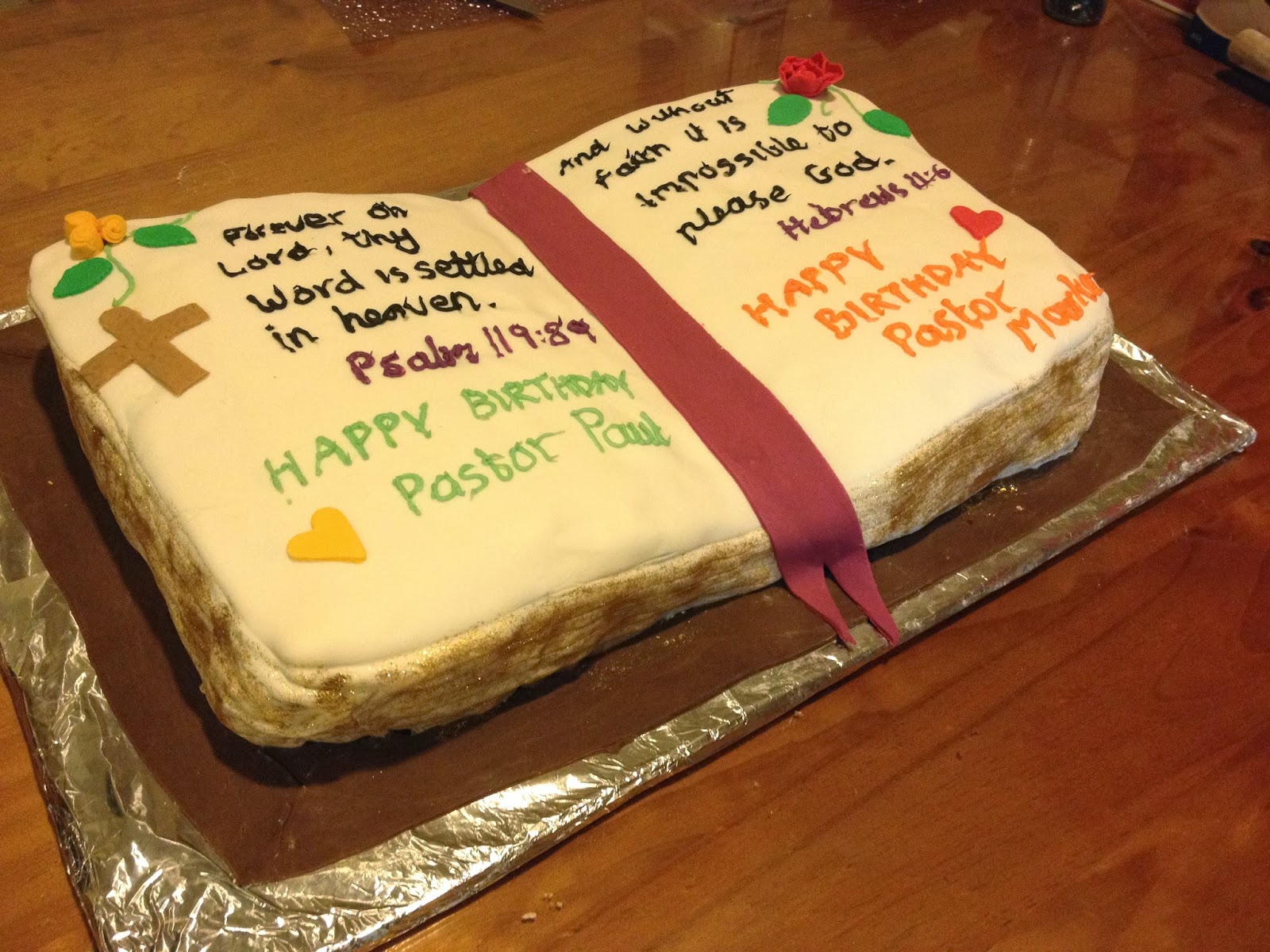 Pastor Birthday Scripture