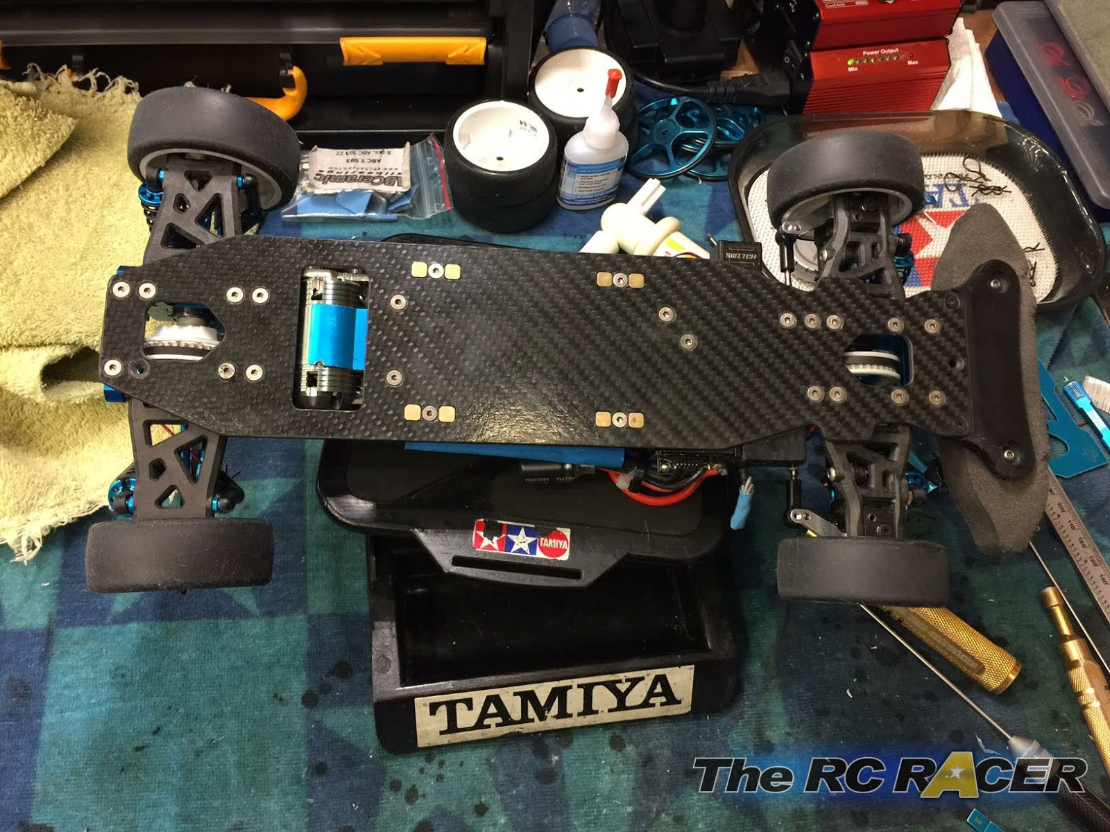 Unique Tamiya TRF spotted at DHI Cup | The RC Racer