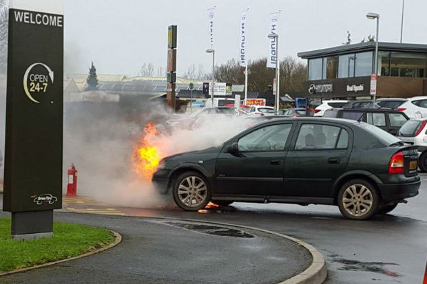.: WHAT TO DO WHEN ACTIVE POWER LINE FALLS ONTO YOUR CAR