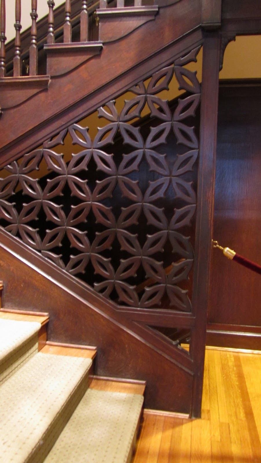 Architectural Elements: Wooden Stair Pattern