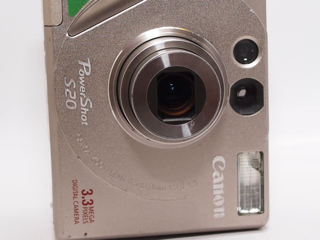 書き溜め space: Canon PowerShot S20