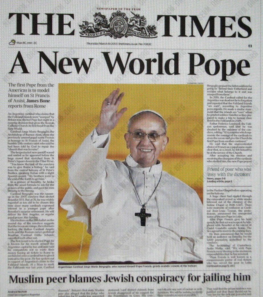 Father Julian's Blog: Pope Francis - 2 years a Pope