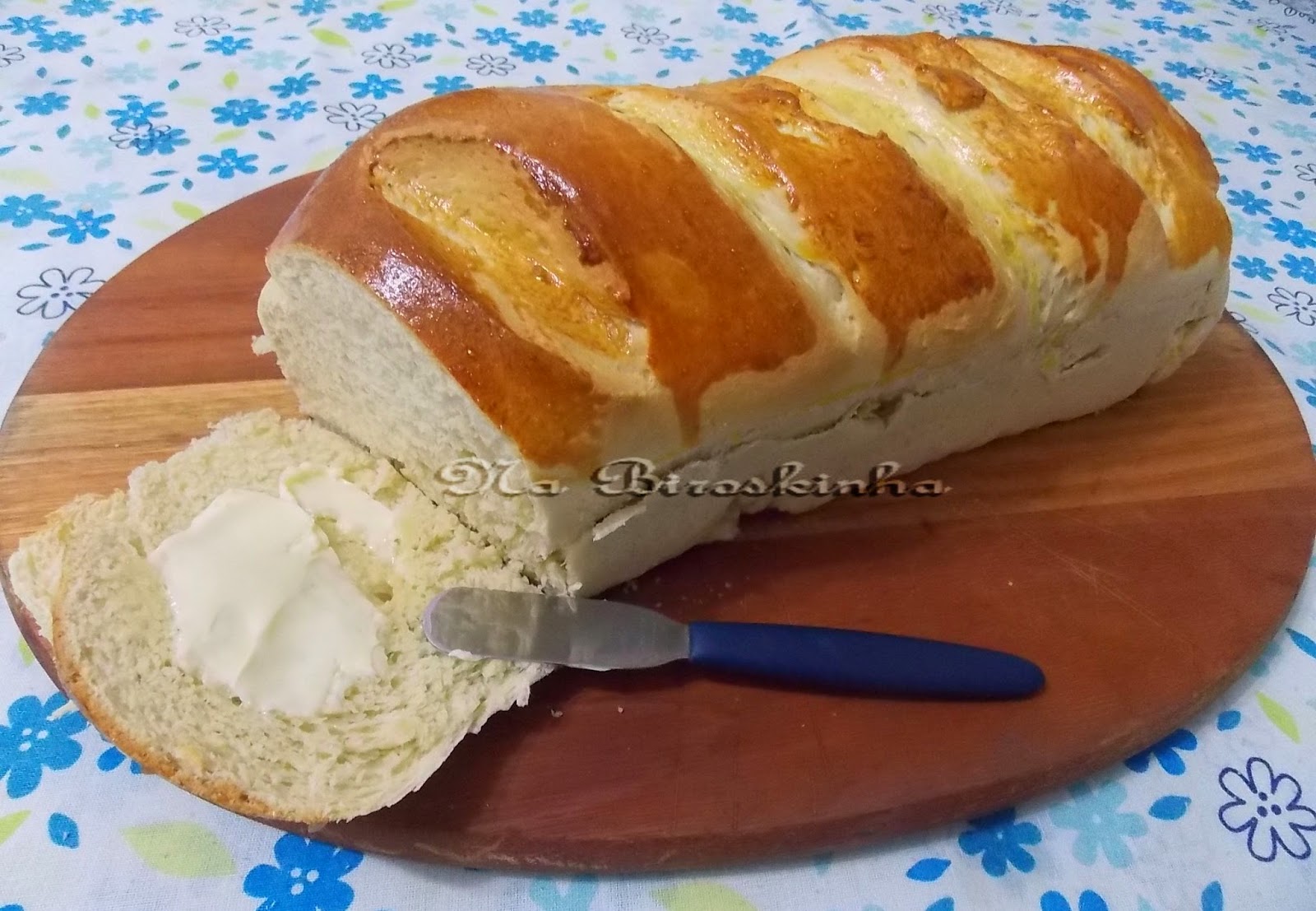 Pão Sovado na MFP - Na Biroskinha