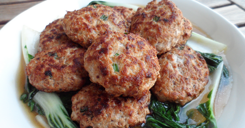 Sweet Home Chefs Mini Pear Pork Patties