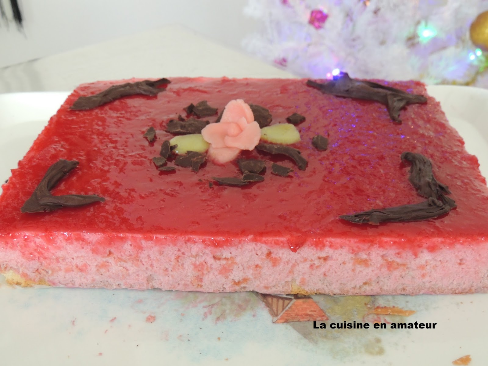 La cuisine en amateur de Maryline: Bavarois fruits rouges