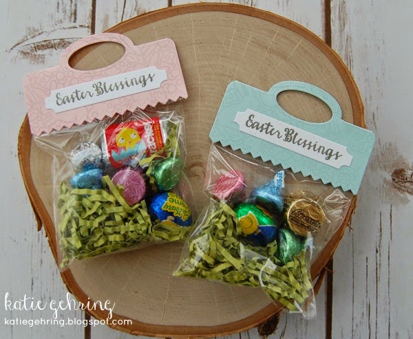 stamping lightly: Easter Treat Bags {Avery Elle}
