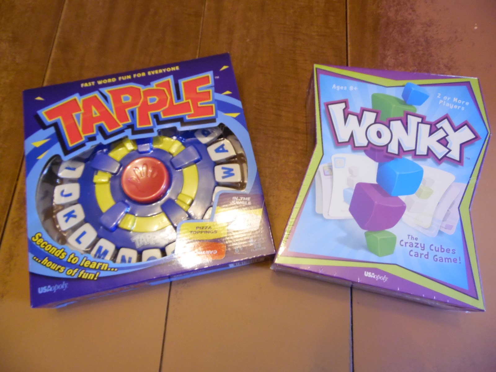 Tots and Me... Growing Up Together: Family Time Game Fun with USAopoly ...