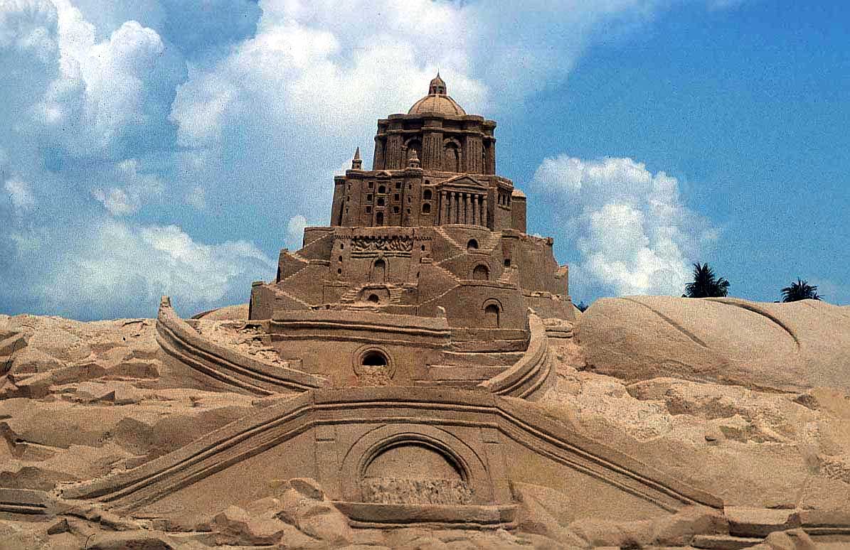 arte y artificios: CASTILLOS DE ARENA