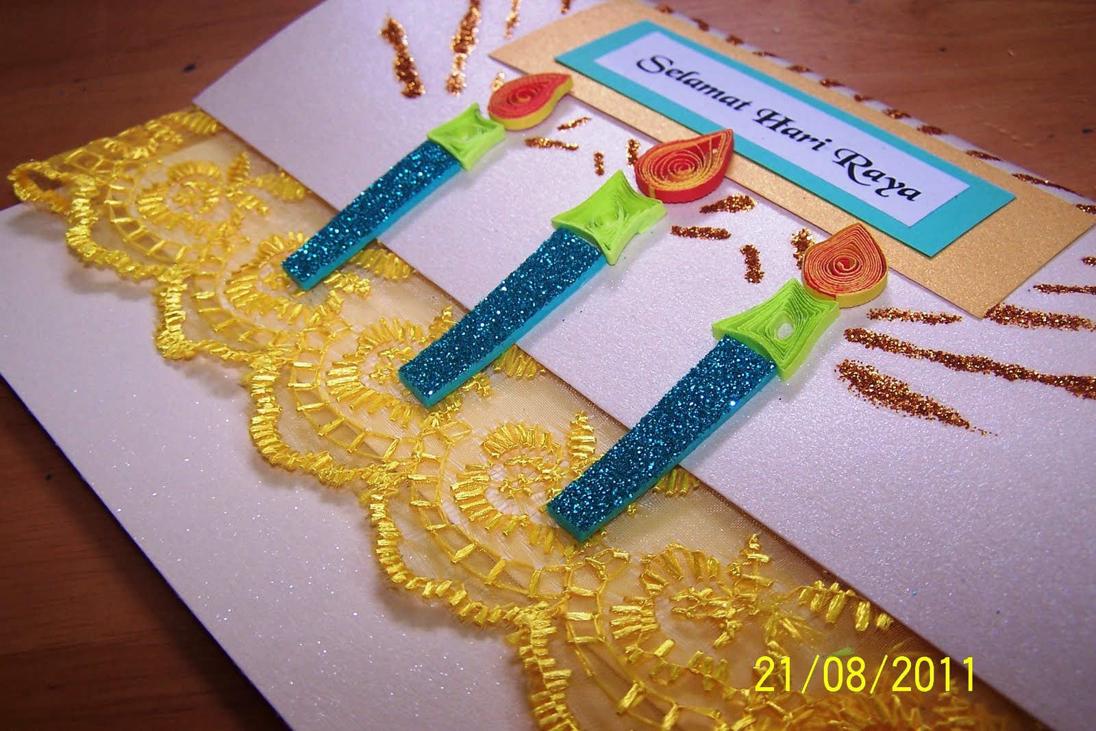 Elaine's Creative Cards: Hari Raya Cards - 3rd installment