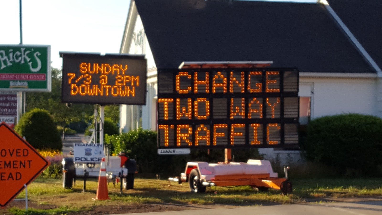 Franklin Matters: ALERT: Downtown Traffic Pattern Change Coming July 20th