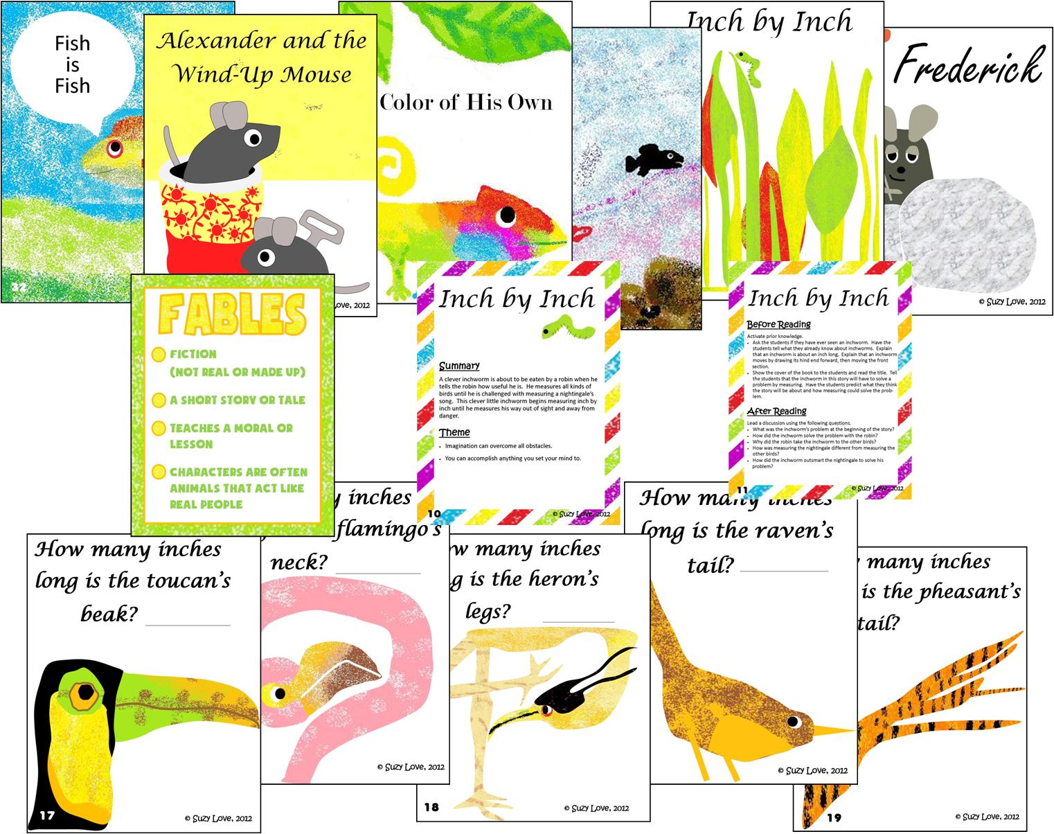 Love All Things Creative: Leo Lionni Author Study